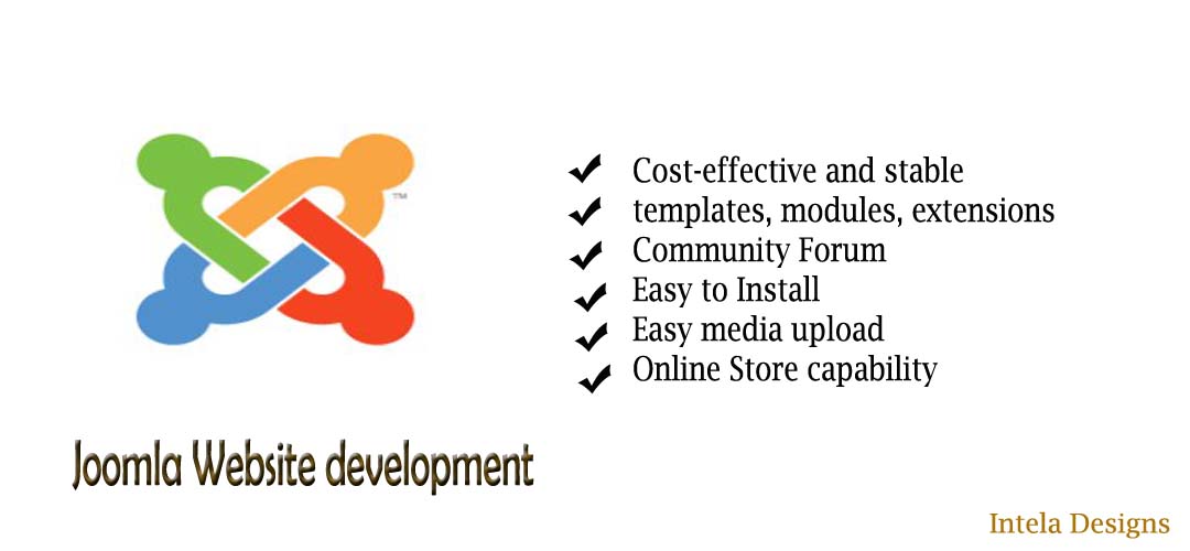 Joomla Website development - Intela Designs