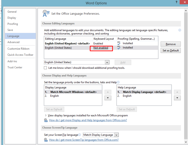 How To Change Language In Microsoft Word - Intela Designs